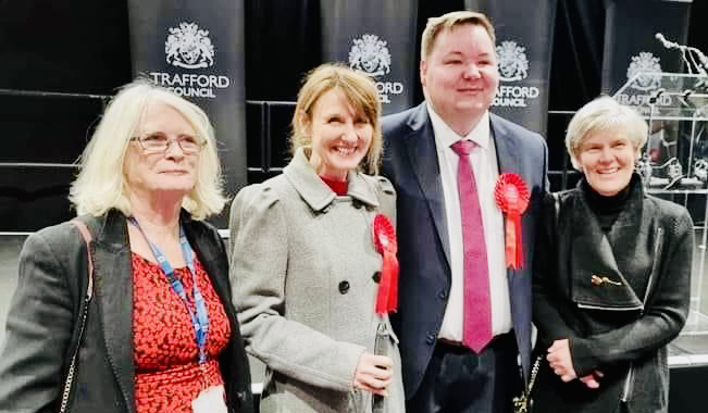 Andrew Western elected MP for Stretford and Urmston constituency ...